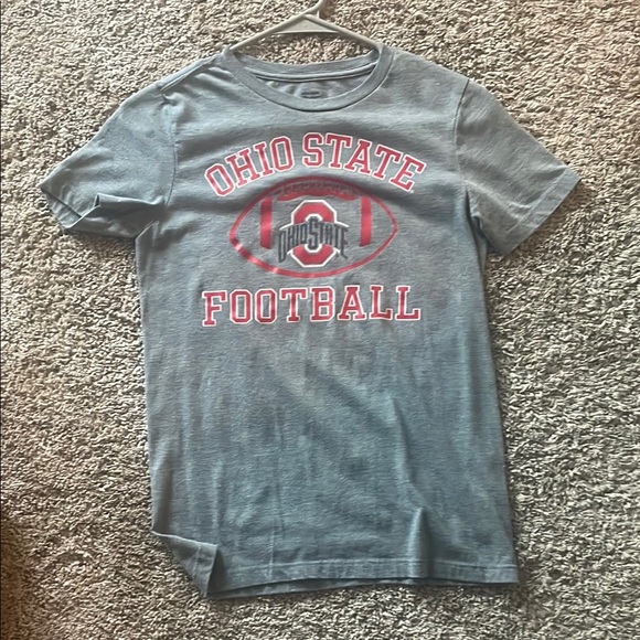 Shirts & Tops | Ohio State Football Gray Tshirt | Poshmark